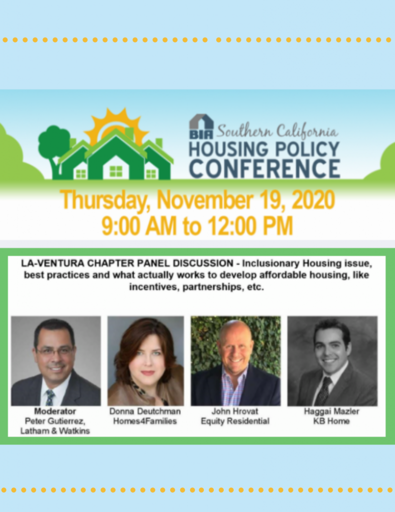 11.19.2020_Housing Policy Conference BIA-LAV Panel_Flyer - Business ...